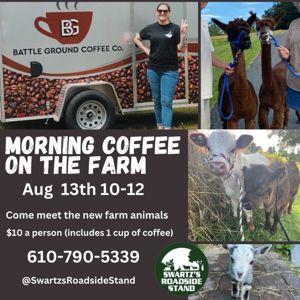 Morning Coffee On The Farm - Grow Together