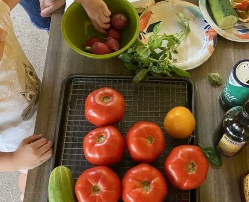 Cooking in the Garden - Grow Together
