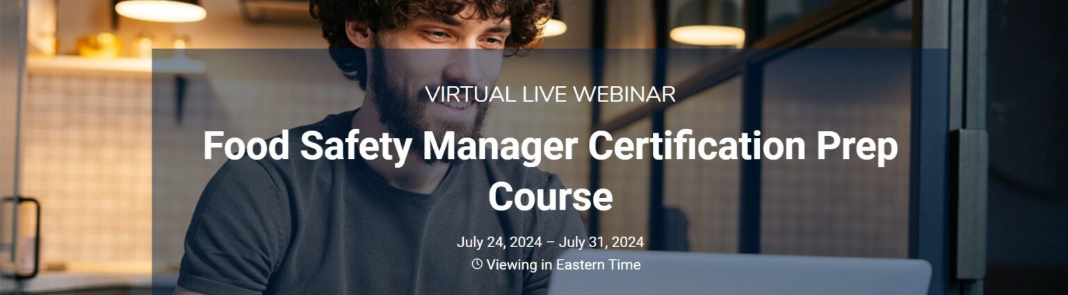 Food Safety Manager Certification Prep Course - Grow Together